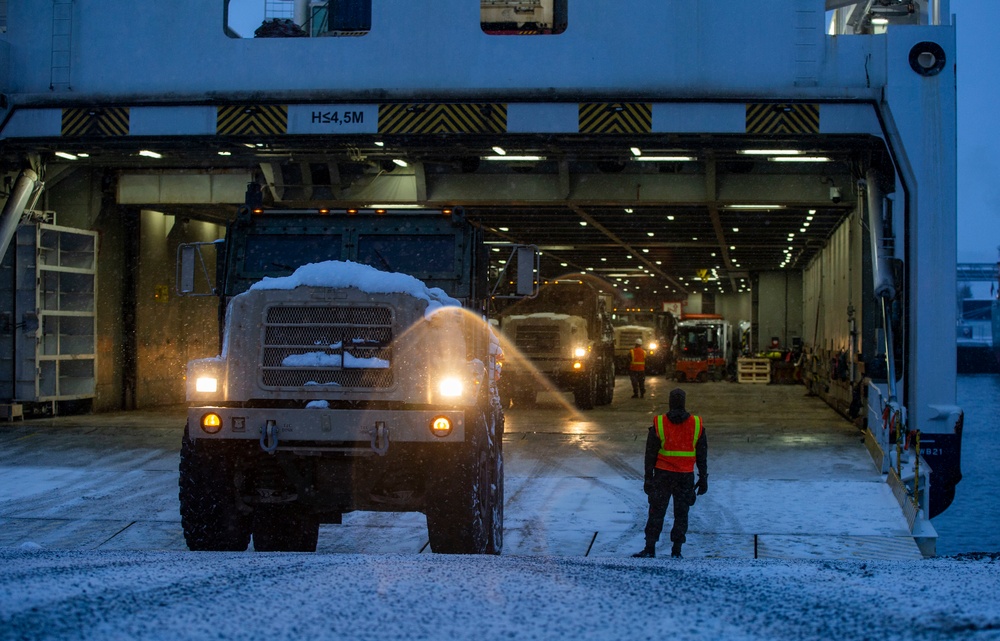 DVIDS - Images - Verdal Port Operations for Exercise Cold Response 2022 ...