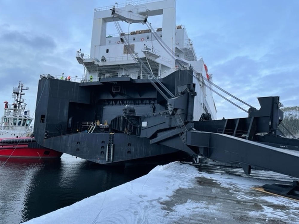 DVIDS - Images - MSC Ship Arrives in Norway for Exercise Cold Response ...