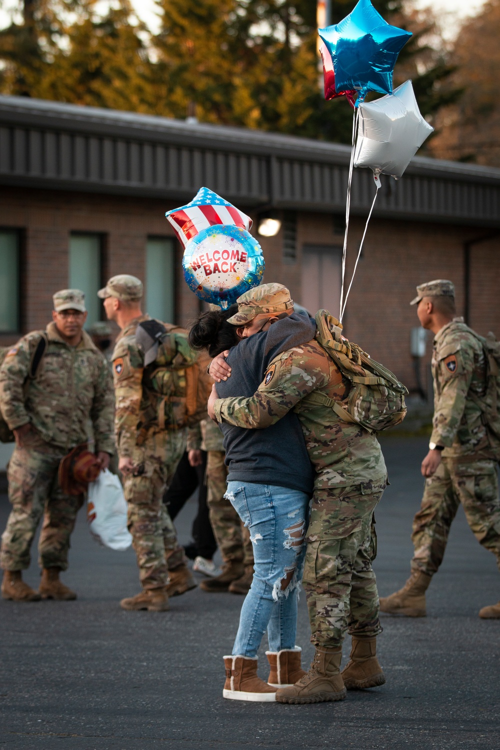 DVIDS - Images - 'Dark Rifle' Soldiers return home from NATO support ...