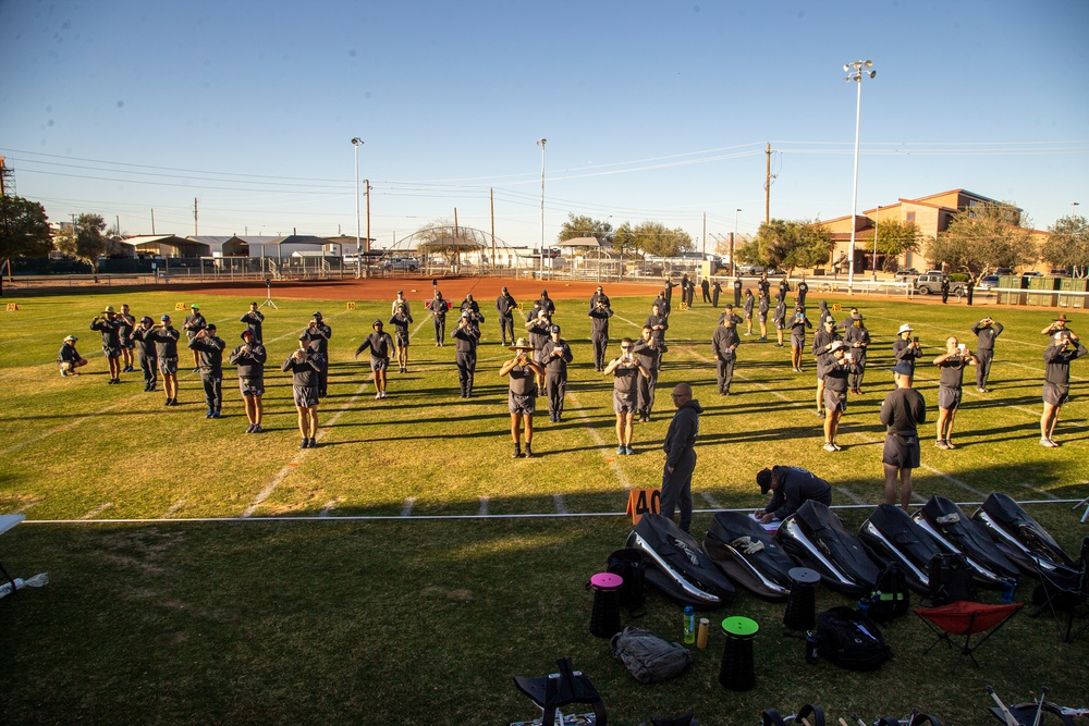 DVIDS - Images - Marines with the Battle Color Detachment prepare for ...