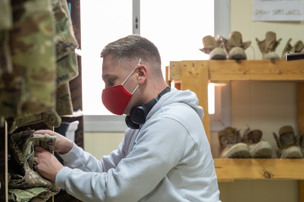 DVIDS - Images - The Airmen in the attic: Volunteers provide for ...