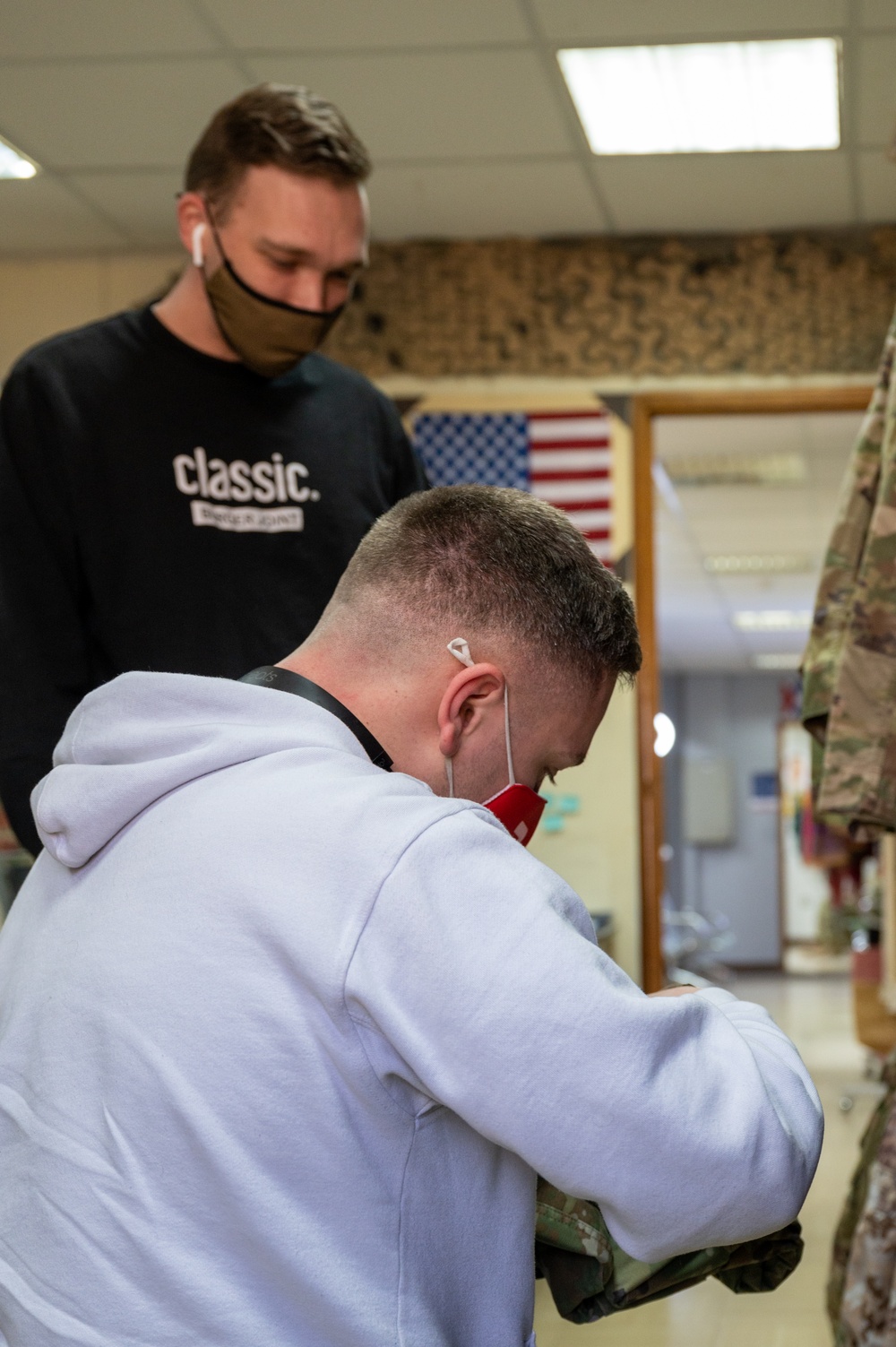 DVIDS - Images - The Airmen in the attic: Volunteers provide for ...