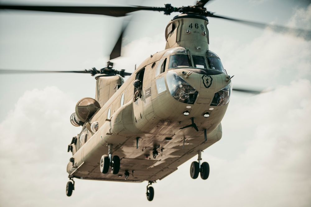 DVIDS - Images - Army CH-47s train aboard USS Portland [Image 4 of 9]