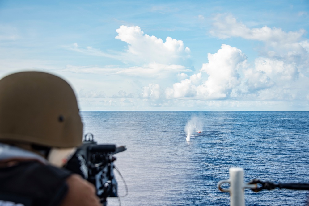 DVIDS - Images - USCGC Stratton crew conduct gunnery exercise [Image 1 ...