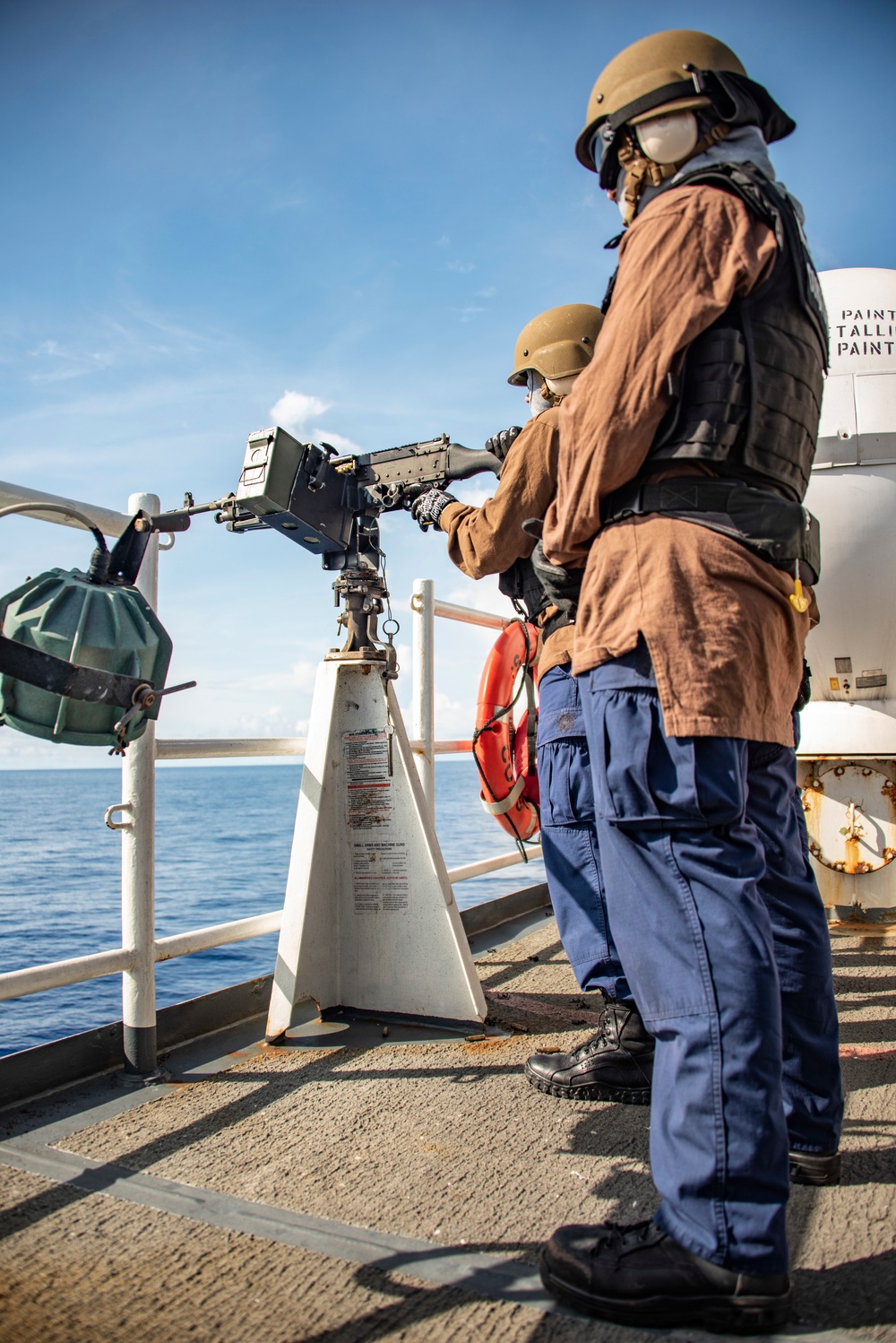 DVIDS - Images - USCGC Stratton crew conduct gunnery exercise [Image 5 ...