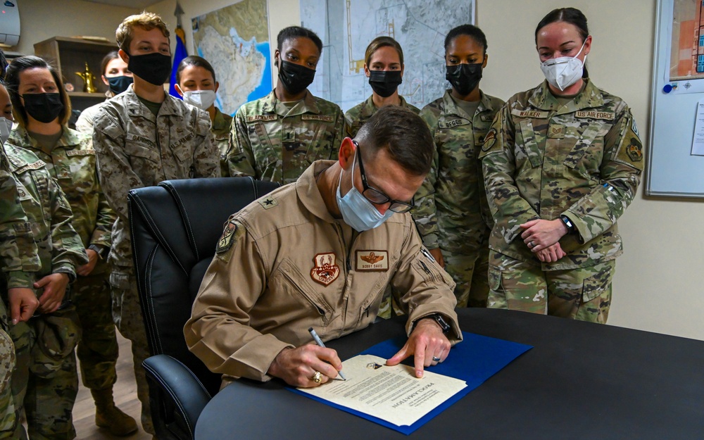 DVIDS - Images - PSAB leadership signs Women’s History Month ...