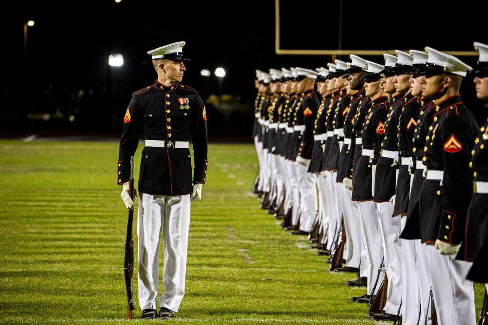 DVIDS - Images - Marines with the Battle Color Detachment perform for ...