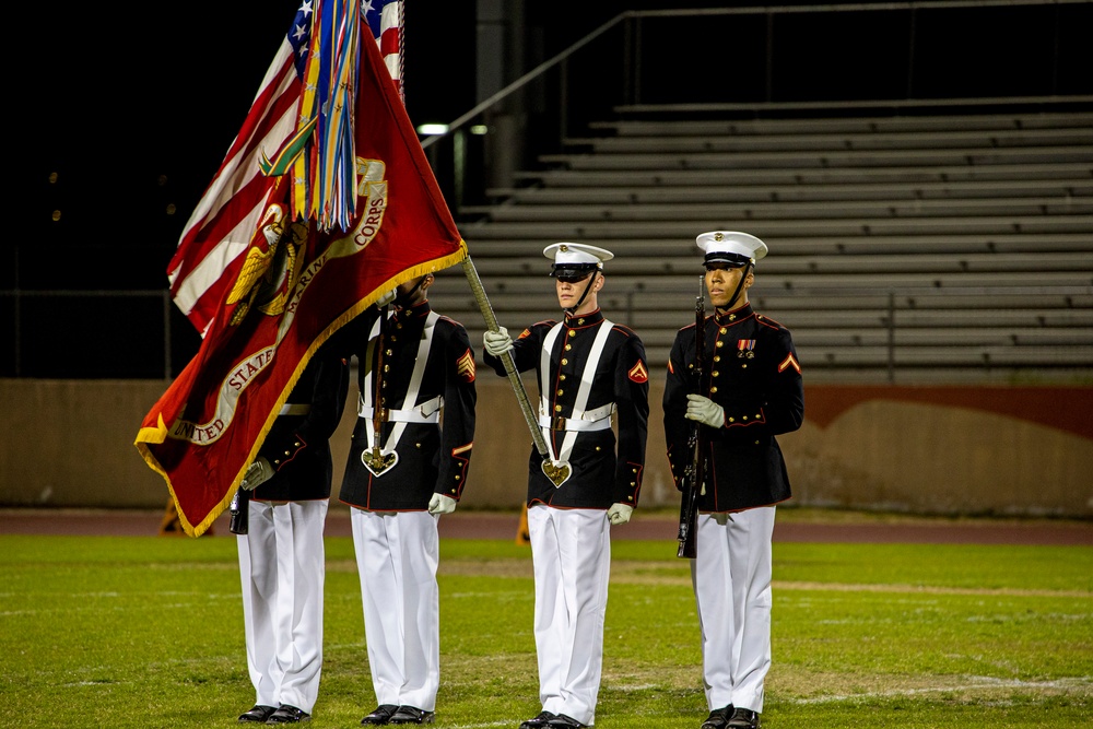 DVIDS - Images - Marines with the Battle Color Detachment perform for ...