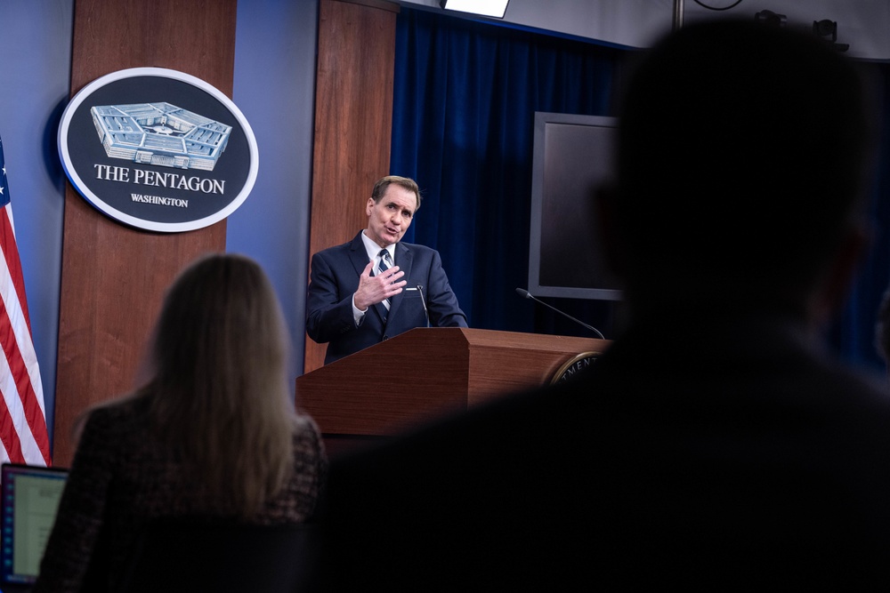 DVIDS - Images - Pentagon Press Briefing [Image 5 of 8]