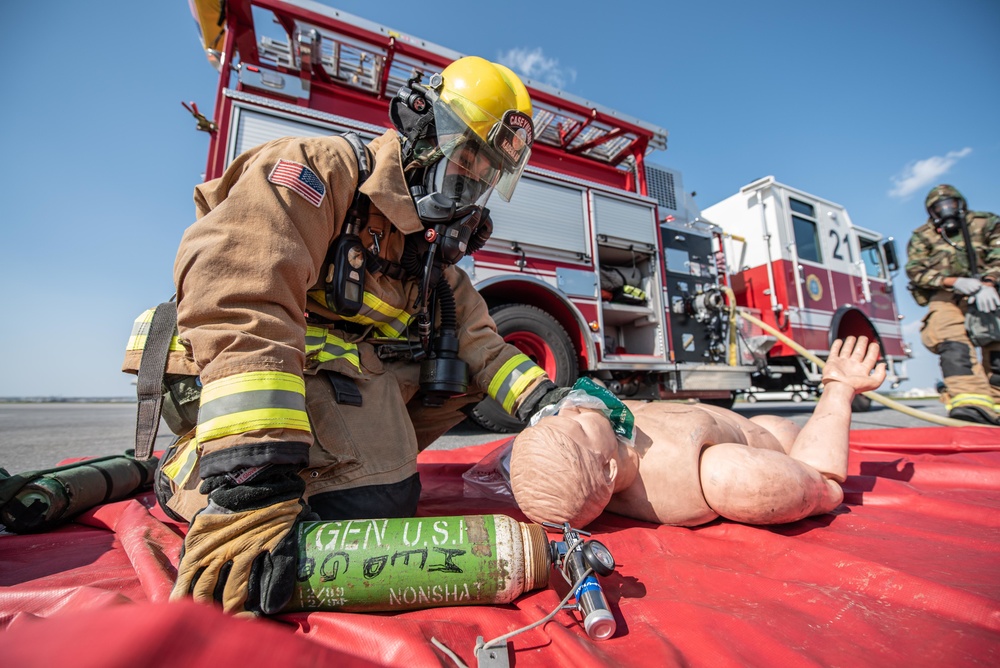 DVIDS - Images - 18th CES brings the heat during 18th Wing training ...