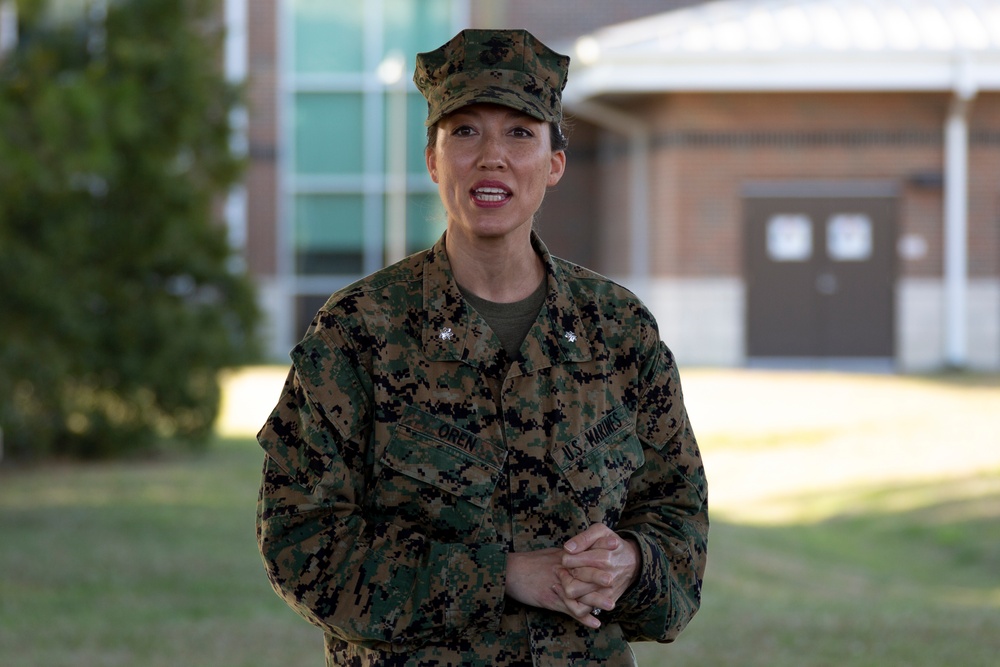 DVIDS - Images - Marine Corps East Coast Trials Welcome Speech [Image 2 ...