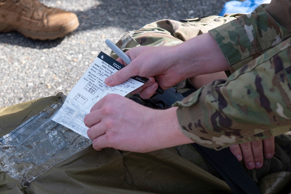 DVIDS - Images - SJAFB Airmen participate in TCCC training.