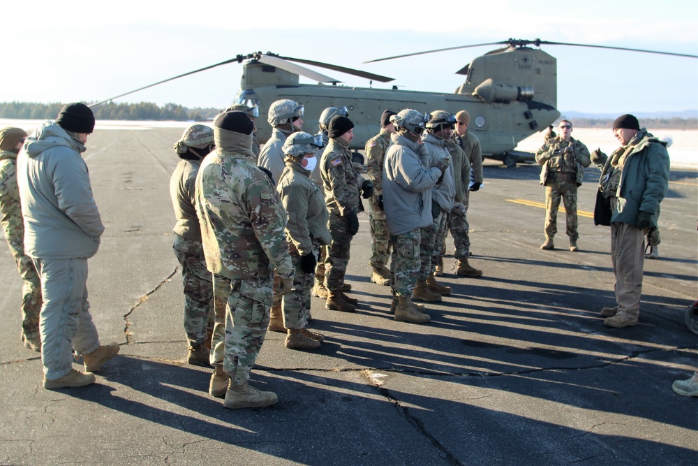 DVIDS - Images - CH-47 aircrew, 89B ASC students conduct sling-load training at Fort McCoy ...