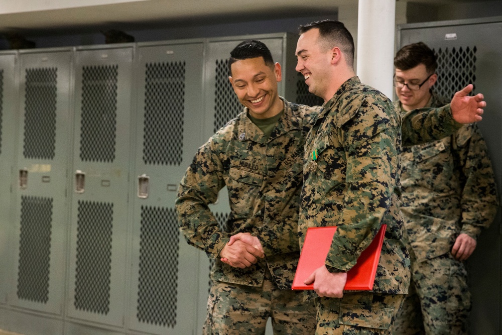 DVIDS - Images - Corporal Jurek Award/Going Away [Image 4 of 8]