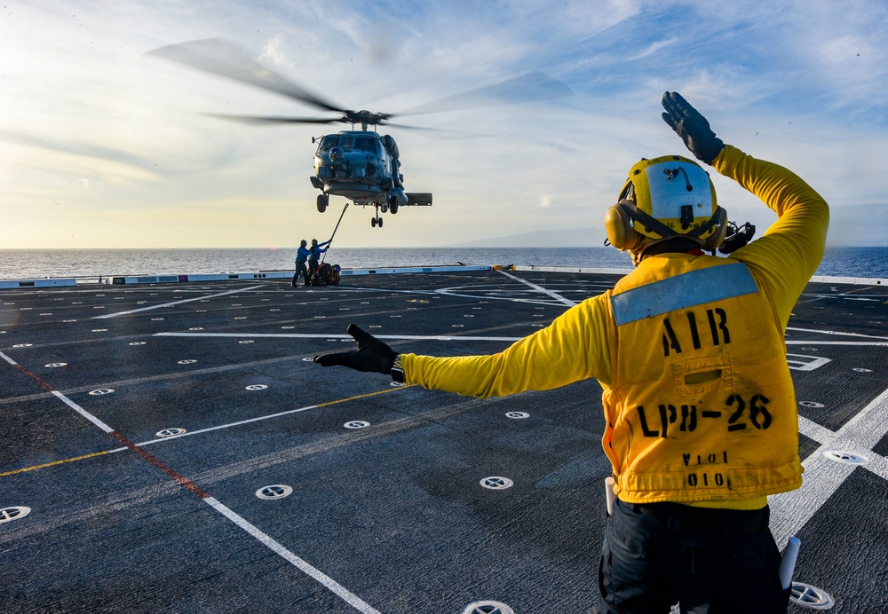 DVIDS - Images - USS John P. Murtha (LPD 26) Flight Quarters [Image 1 of 3]