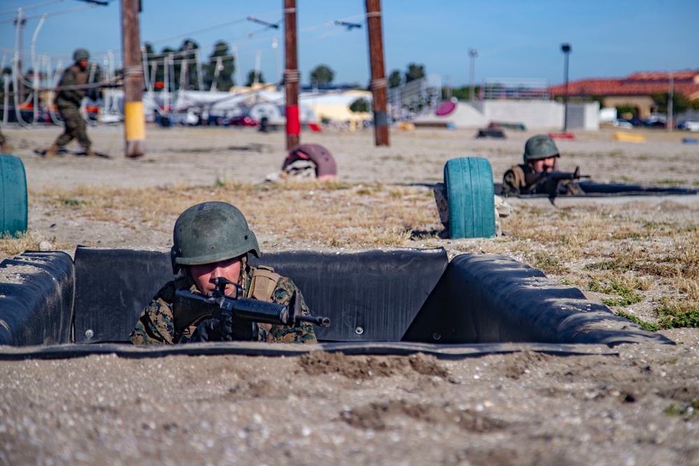 DVIDS - Images - Alpha Company Bayonet Assault Course [Image 3 of 9]