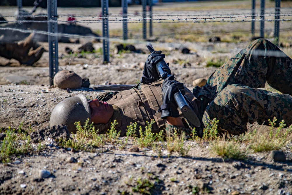 DVIDS - Images - Alpha Company Bayonet Assault Course [Image 4 of 9]