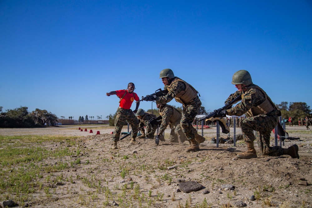 DVIDS - Images - Alpha Company Bayonet Assault Course [Image 6 of 9]