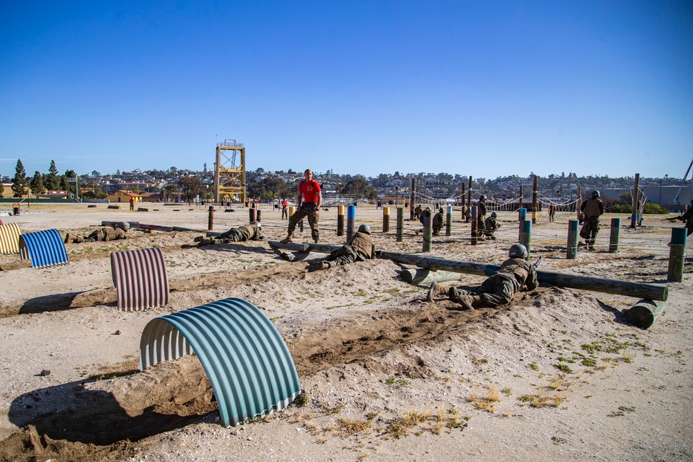 DVIDS - Images - Alpha Company Bayonet Assault Course [Image 9 of 9]