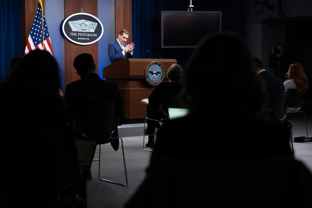 DVIDS - Images - Pentagon Press Briefing [Image 2 of 9]