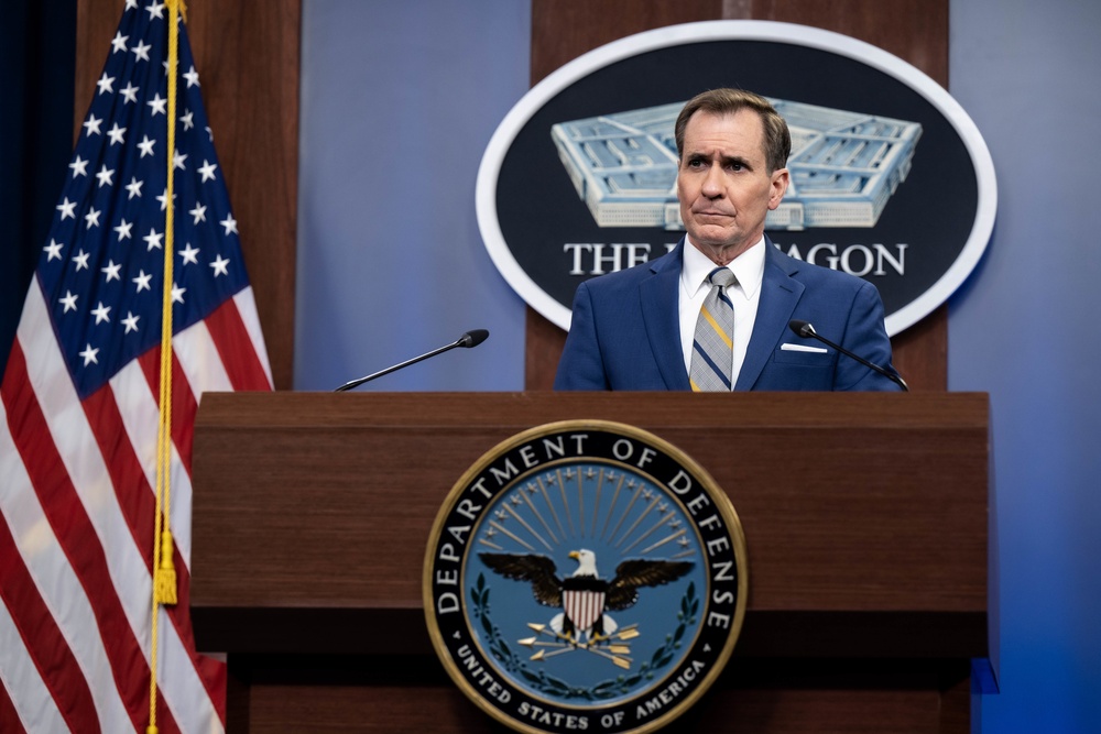 DVIDS - Images - Pentagon Press Briefing [Image 5 of 9]