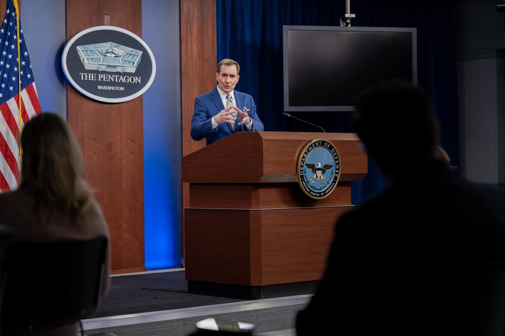 DVIDS - Images - Pentagon Press Briefing [Image 7 of 9]