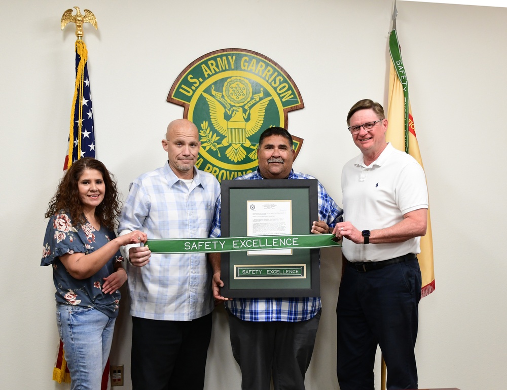 DVIDS - News - YPG Installation Safety Office earns 11th Safety Excellence Streamer Award