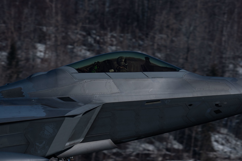 DVIDS - Images - F-22s launch for ACE-focused PF 22-4 [Image 7 of 7]