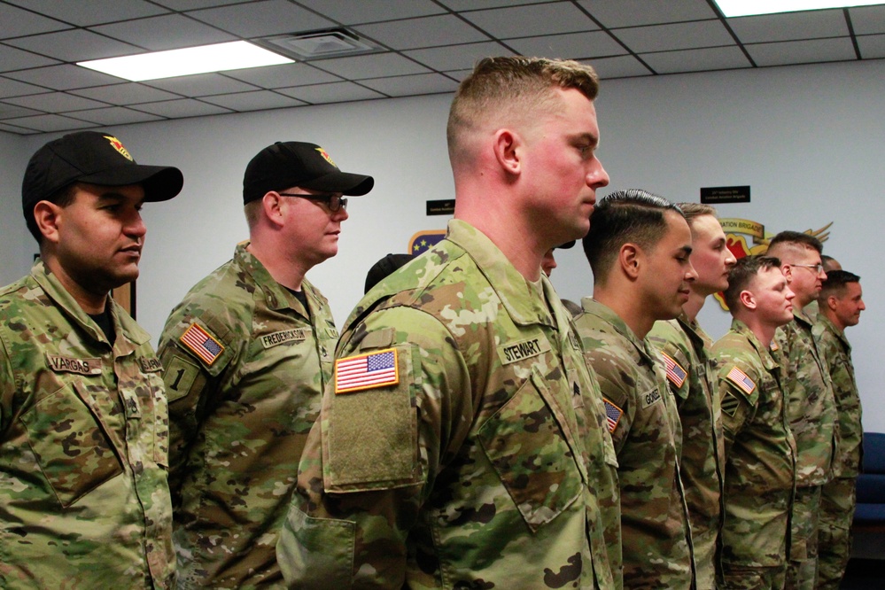 DVIDS - Images - ALC Students compete in the Commandants Inspection ...