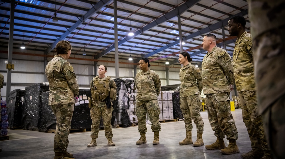 DVIDS - Images - CMSAF JoAnne S. Bass Visits AUAB [Image 6 of 7]