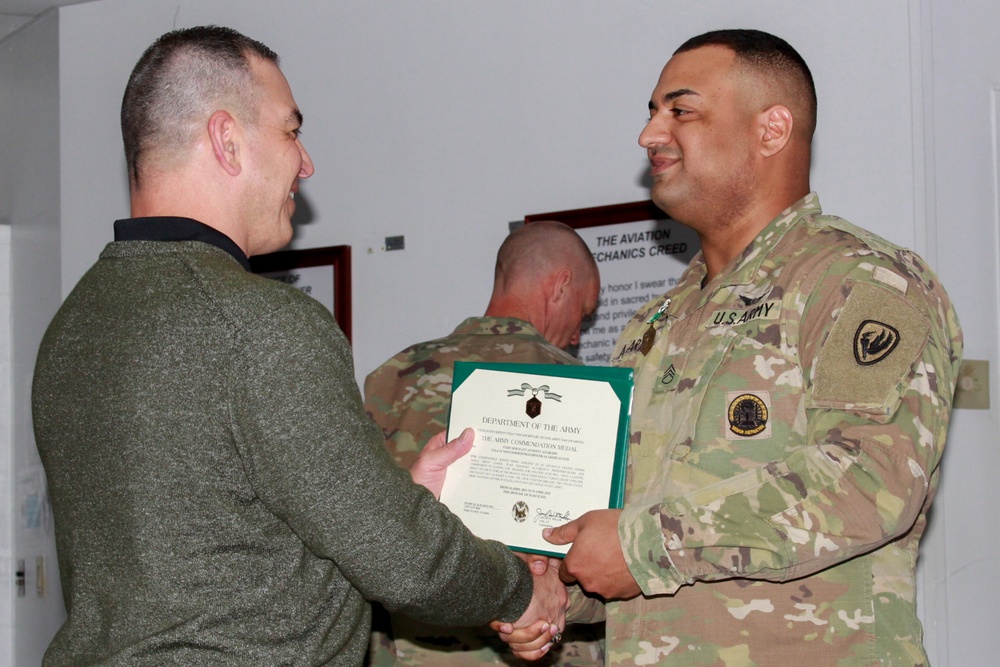 DVIDS - Images - ALC Students compete in the Commandants Inspection ...