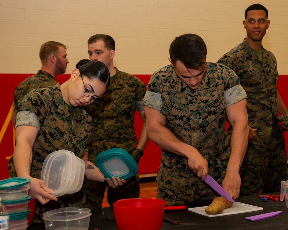 DVIDS - Images - Devil Dog Cooking With The Single Marine Program ...