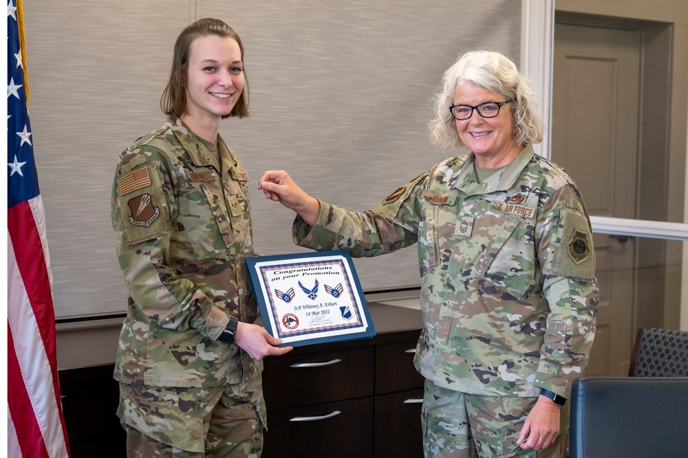 DVIDS - Images - April Drill Wing Staff Promotions and Awards [Image 1 ...