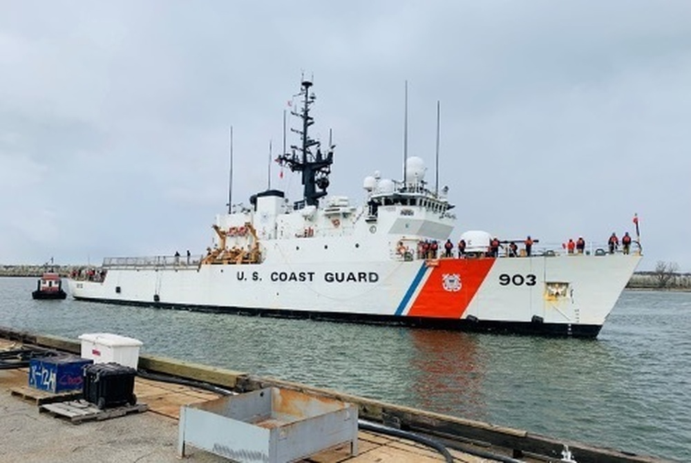 DVIDS - Images - USCGC Harriet Lane returns home following 50-day ...