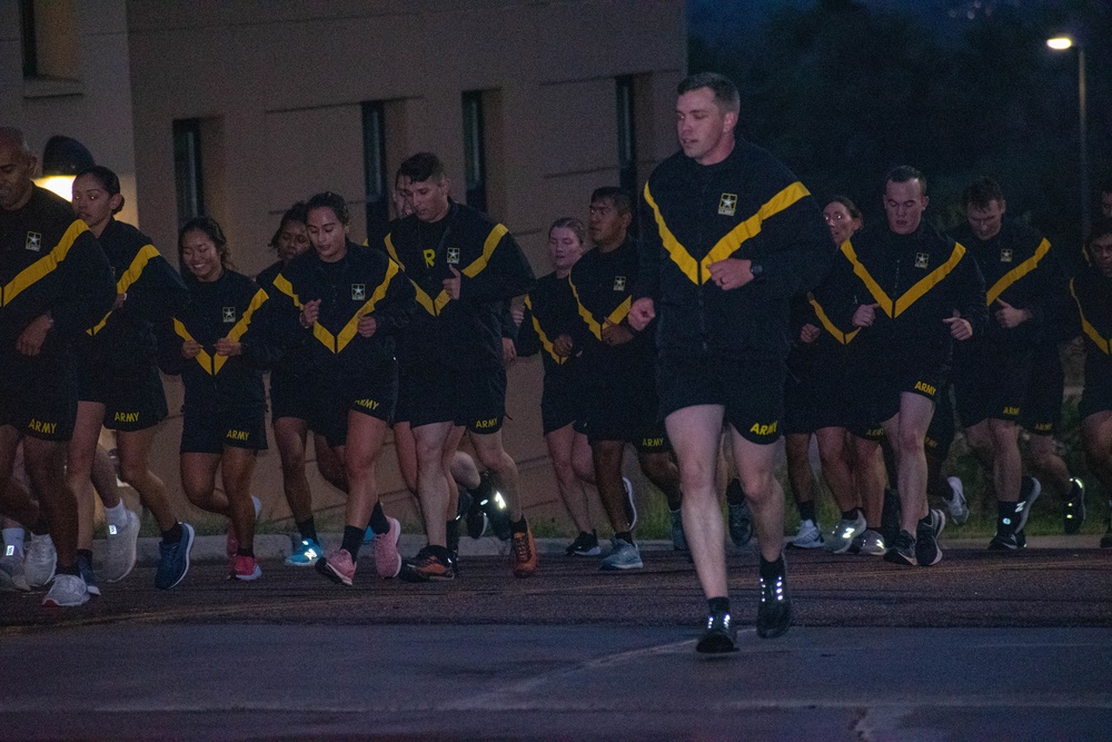 DVIDS - Images - Battalion Run [Image 16 of 36]
