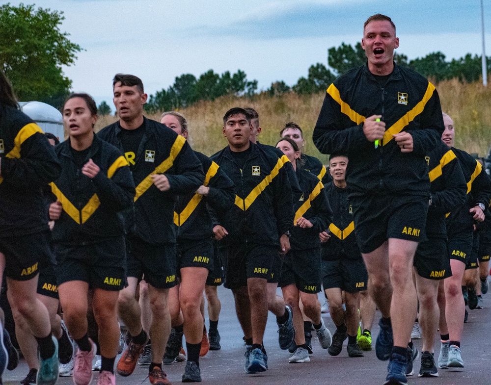 DVIDS - Images - Battalion Run [Image 21 of 36]