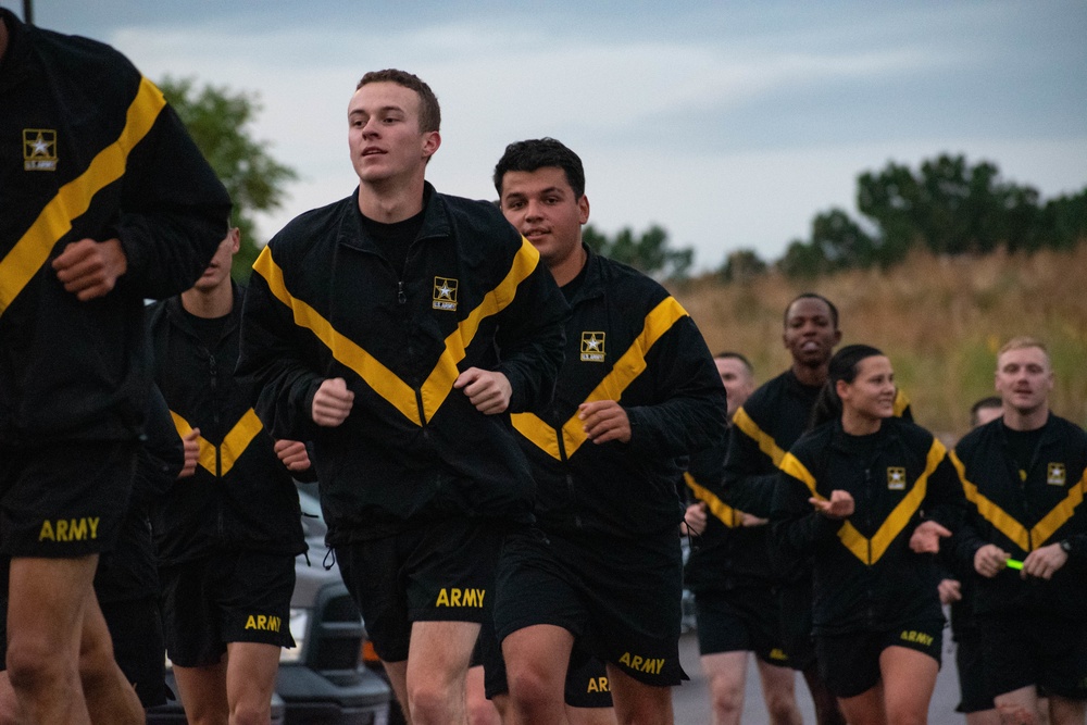 DVIDS - Images - Battalion Run [Image 23 of 36]