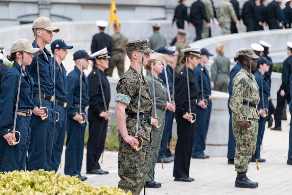 DVIDS - Images - U. S. Naval Academy's 1st Noon Formation for Spring ...