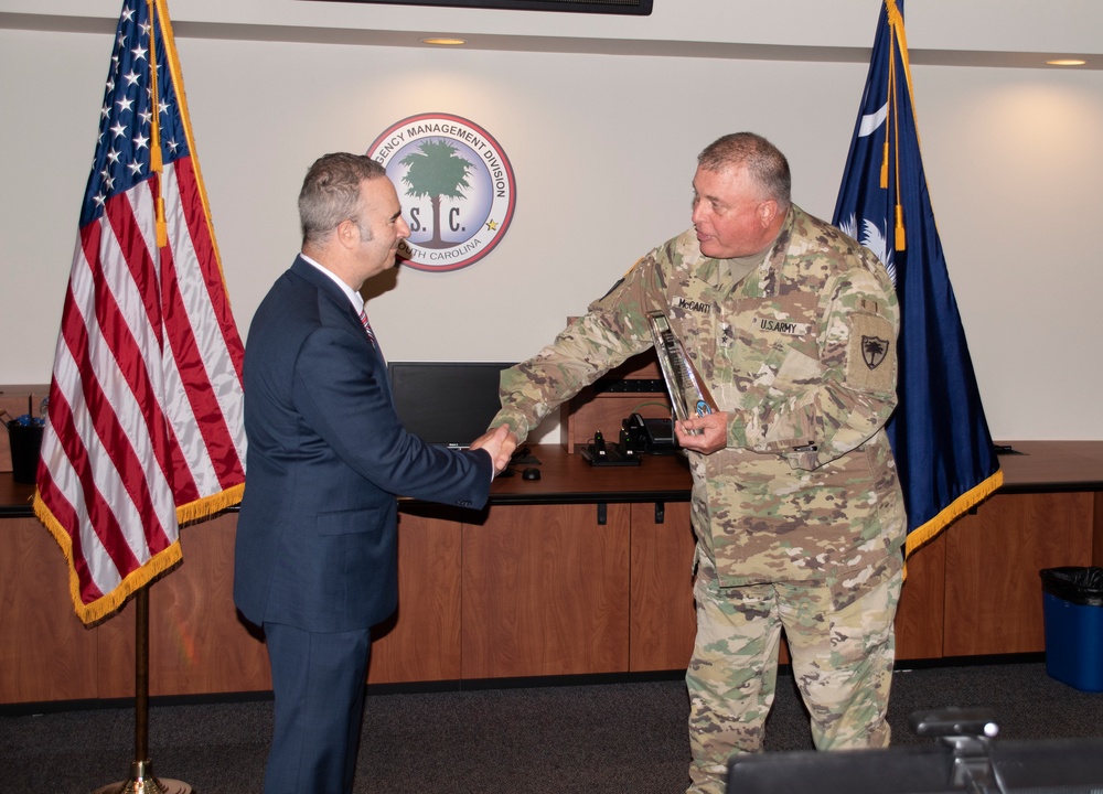 DVIDS - Images - South Carolina National Guard presented award for ...
