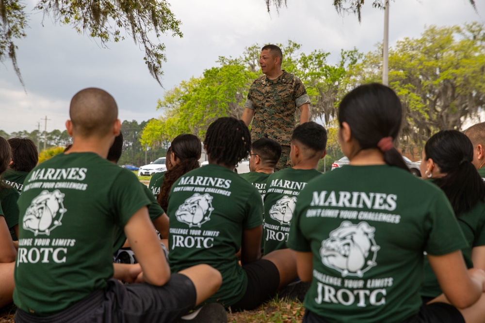 DVIDS - Images - Junior ROTC students visit Marine Corps Recruit Depot ...