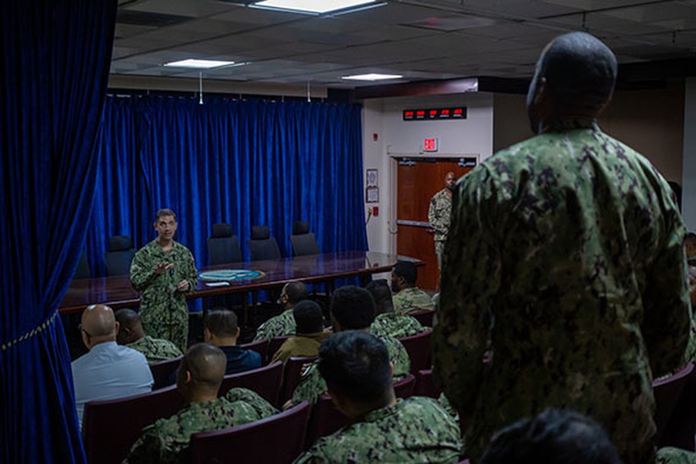 DVIDS - Images - Vice Admiral Brad Cooper discusses Navy's Get Real Get ...