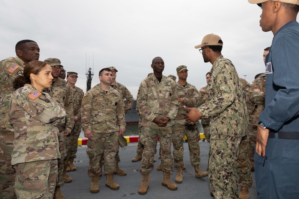 DVIDS - Images - ALC NCOA-E Visits USS Bataan! [Image 6 of 6]