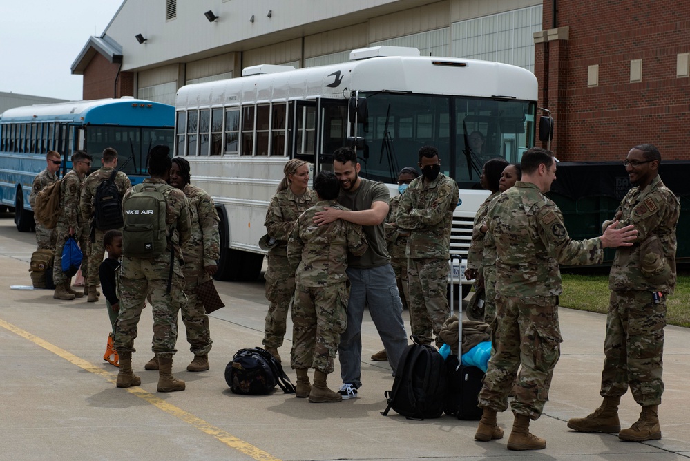 DVIDS - Images - JBLE Airmen return from overseas deployment [Image 3 of 5]