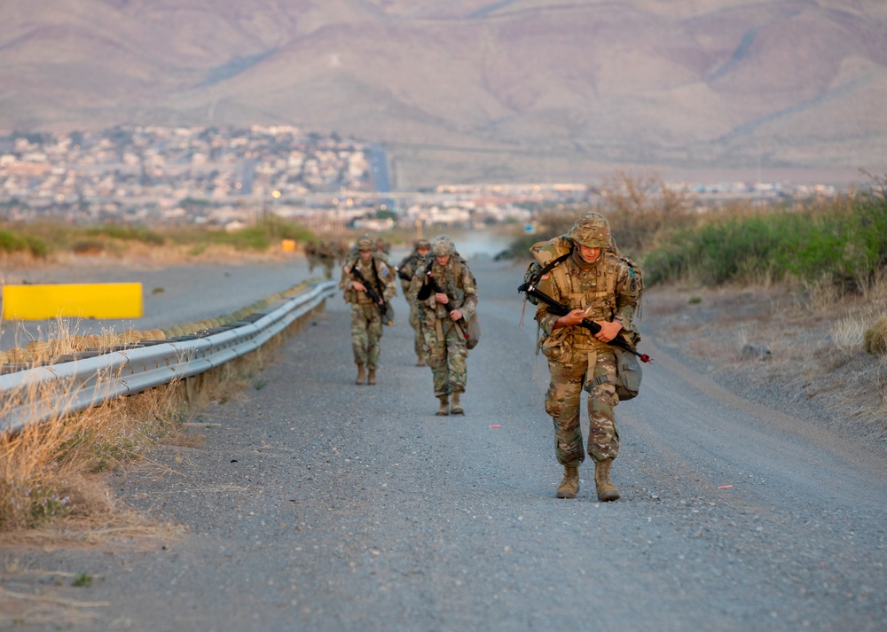 DVIDS - Images - Soldiers ruck march 15-miles in the Regional Health ...