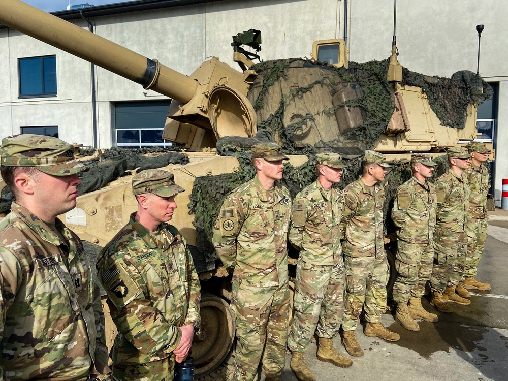 DVIDS - Images - CODEL recognizes D Battery 1-5FA at Latvia [Image 4 of 4]