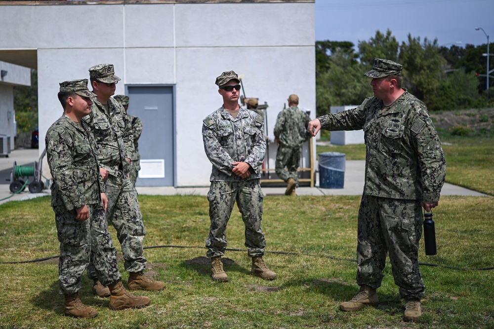 DVIDS - Images - US Navy Seabees with NMCB-5 train on decon of ...