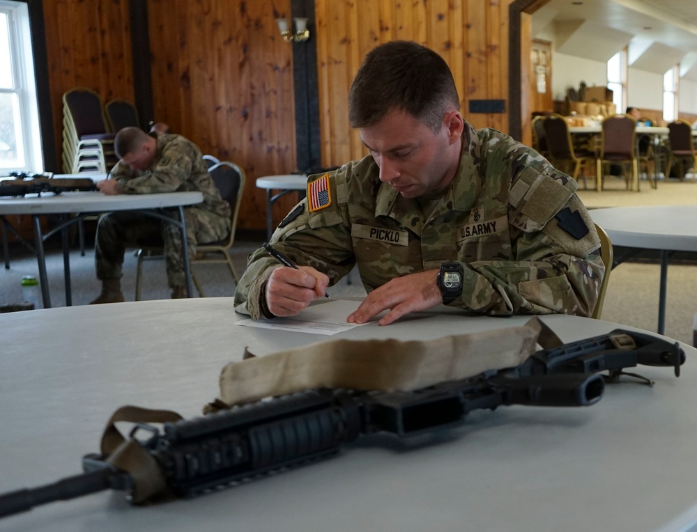 DVIDS - Images - Pennsylvania Army Best Warrior Competition: Written ...