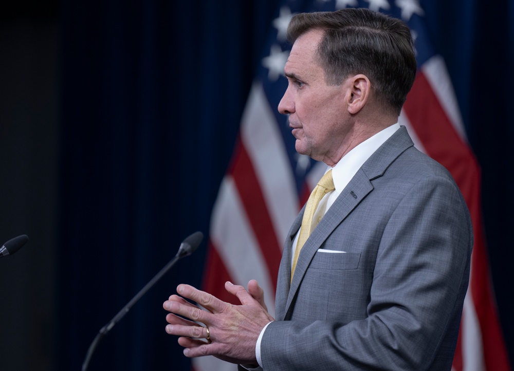 DVIDS - Images - Pentagon press briefing [Image 2 of 9]