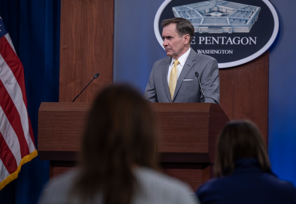 DVIDS - Images - Pentagon press briefing [Image 5 of 9]