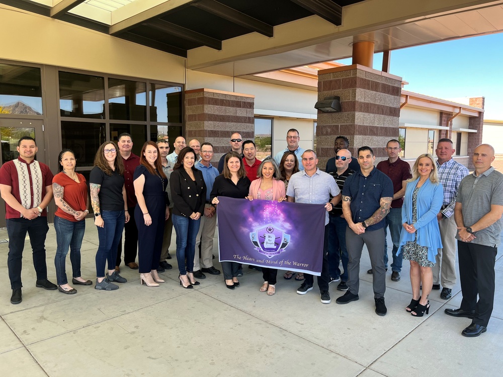 DVIDS - News - AZ Department of Emergency and Military Affairs Goes Purple